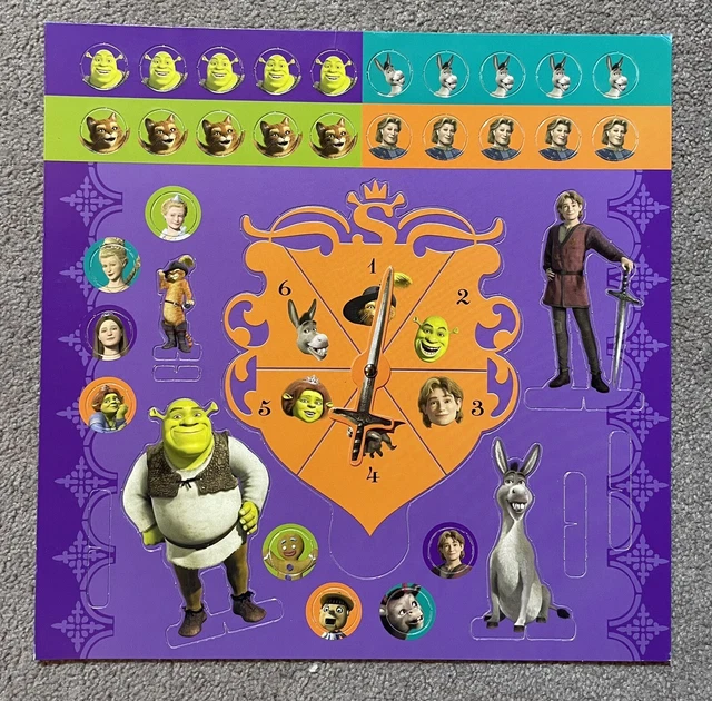 SHREK THE THIRD Quest With Shrek Adventure Book Complete V. Rare £25.99 ...