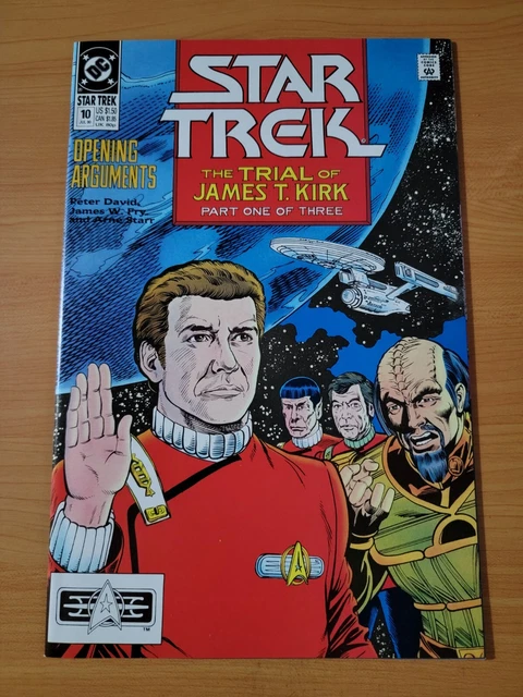 STAR TREK V2 #10 Direct Market Edition ~ PRESQUE COMME NEUF ~ 1990 DC ...