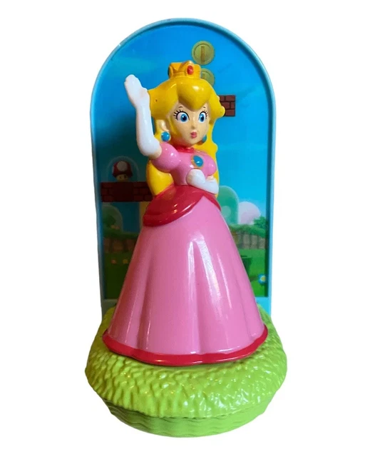 FIGURINE ARTICULÉE NINTENDO Super Mario Brothers Princess Peach 4" 2017 ...