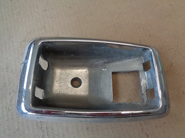 FORD CAPRI MK1 Chrome Bezel Frame Handle Hole Door Opener Interior Door ...