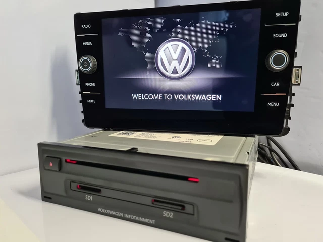 VW DISCOVER MEDIA Infotainment Mib2 App Connect Carplay Android Auto ...