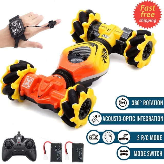 360° 4WD STUNT Car RC Hand Gesture Sensing Off-Road Remote Control Off ...