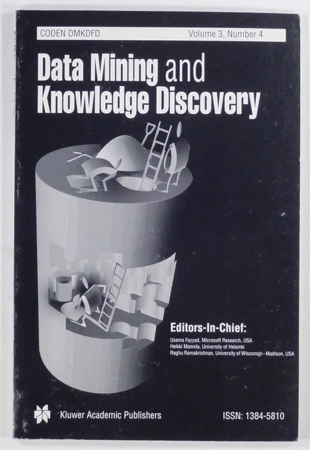 1999 Data Mining And Knowledge Discovery Machine Learning Computer Science £620 Picclick Uk