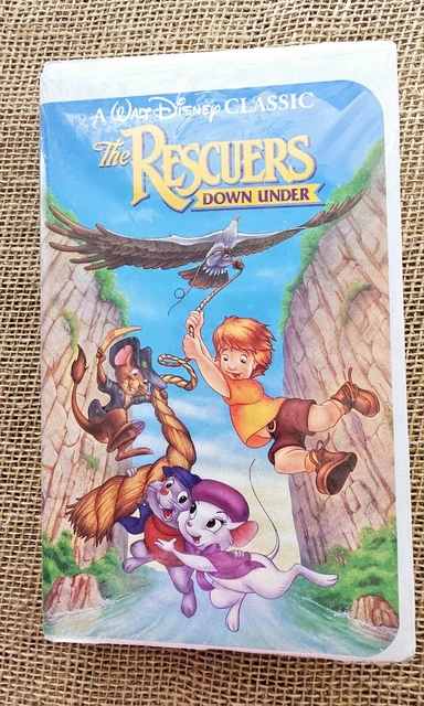 NEW 1991 WALT Disney The Rescuers Down Under VHS Movie Sealed £9.01 ...