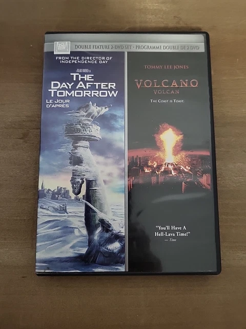 THE DAY AFTER Tomorrow/Volcano (DVD, 2007, 2-Disc Set, Canadian) $10.99 ...