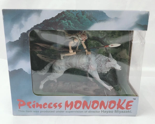 STUDIO GHIBLI PRINZESSIN Mononoke Sonne Inugami Figur Memorial ...
