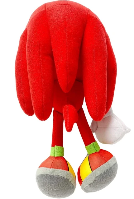 SONIC THE HEDGEHOG - Knuckles Grin Plush 10" Great Eastern ...