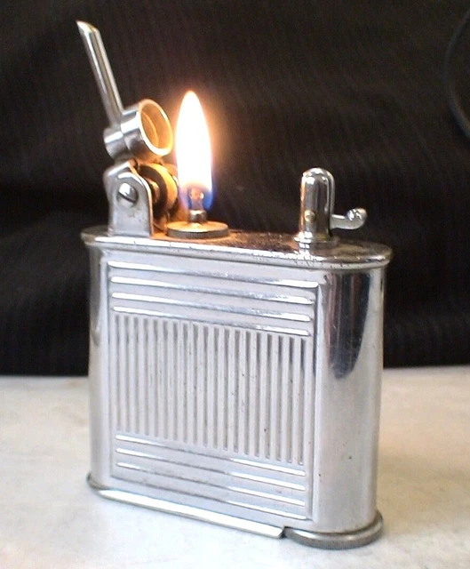 BRIQUET ANCIEN LANCEL Automatic Desk Lighter Feuerzeug Accendino EUR 76 ...