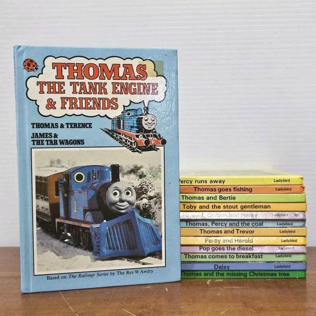 THOMAS THE TANK Engine And Friends Vintage Ladybird Book Set x 13 ...