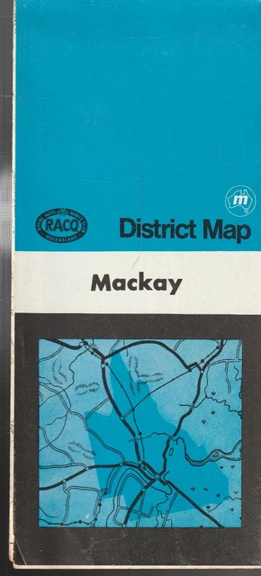 OLD AUSTRALIAN MAP ,Racq , Mackay District Map $16.00 - PicClick AU
