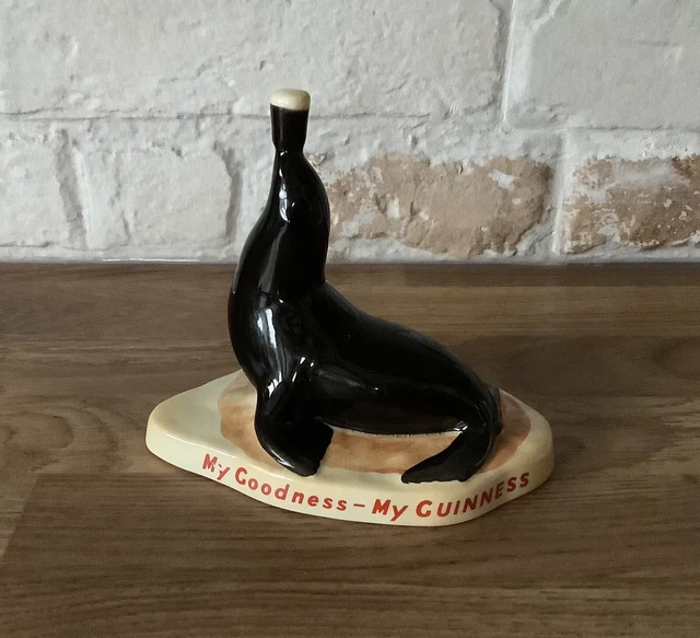 VINTAGE 1950S GUINNESS Carlton Ware Sea-lion Early Zookeeper Series ...