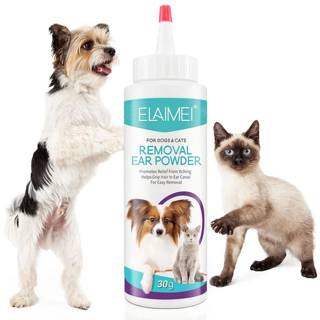 +DOG EAR POWDER Ear Cleaner For Dogs Hair Removal Treatments ...