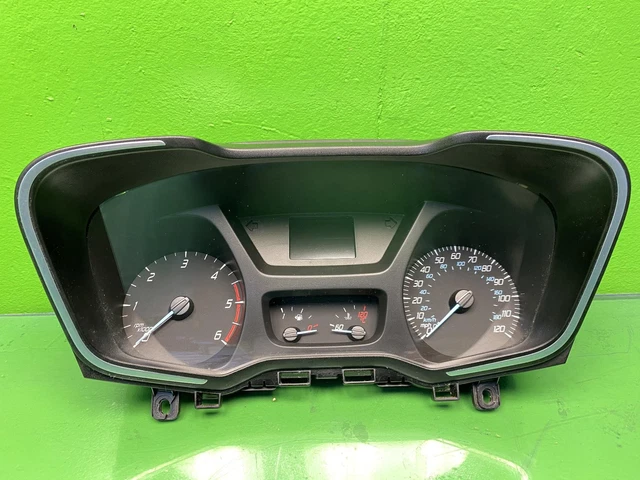 FORD TRANSIT CUSTOM 2.0 Speedo Instrument Cluster Clock set 14-21 GK2T ...