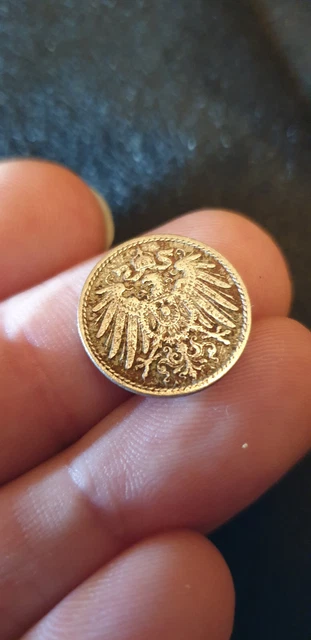 ANTIQUE GERMANY DEUTSCHES Reich coin 5 pfennig 1897 $18.00 - PicClick CA