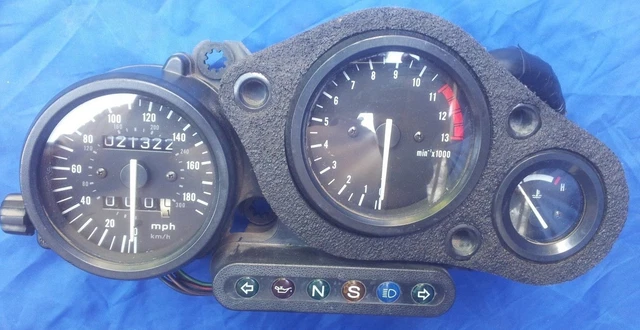 HONDA CBR900RR FIREBLADE Instruments clocks speedo UK spec (Fits 96-97 ...