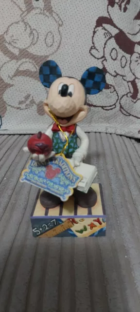 DISNEY TRADITIONS JIM Shore Mickey Class Act £12.00 - PicClick UK