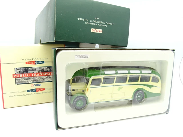 CORGI 1/50 - Bus Autobus Bristol LL6B Duple Coach Southern National EUR ...