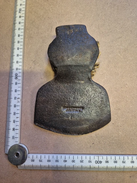 VINTAGE AXE HEAD Made In Sheffield Old Tools Cant Read Makers Name £12. ...