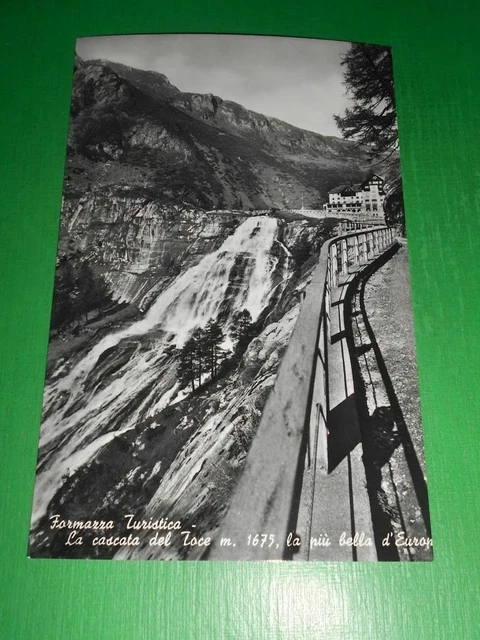 CARTOLINA FORMAZZA TURISTICA - La cascata del Toce 1950 ca EUR 6,99 ...