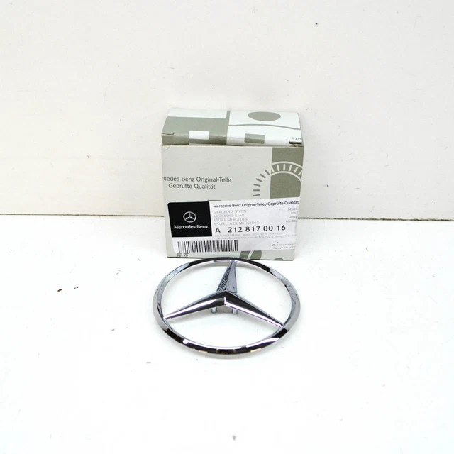 MERCEDES-BENZ E W212 Heck Kofferraum Kofferraumdeckel Emblem ...