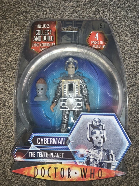 DOCTOR WHO CYBERMAN The Tenth 10th Planet 5" Classic Figure - new £55. ...