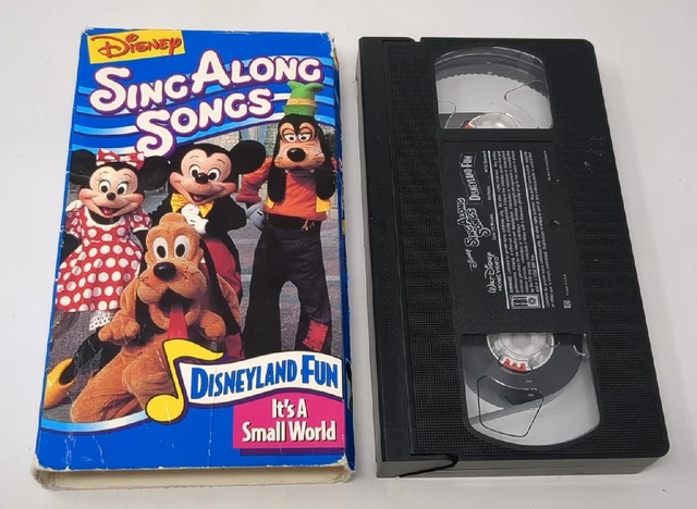 Disney S Sing Along Songs Disneyland Fun Vhs Achetez 2 Obtenez 1
