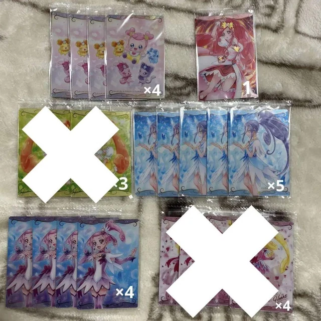 Pretty Cure Precure Wafer 6 Doki Doki Precureset No8011 £5885 3915