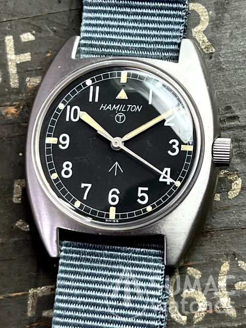 SERVICED - 1973 Hamilton W10, British Army issue - low serial number £ ...