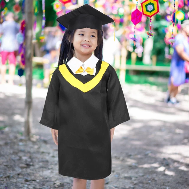 LA FRANGE ROBES Enfants De Graduation Cap Tenue Fin D'études Pour EUR ...