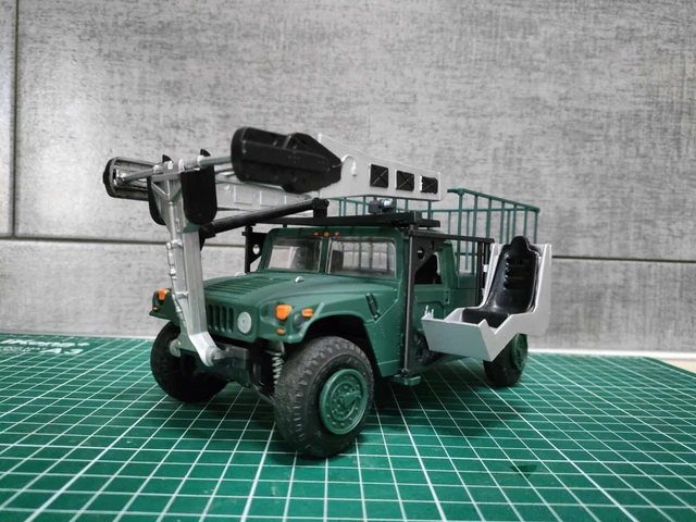 JURASSIC PARK THE Lost World Humvee 1:25 Custom Details EUR 120,00 ...