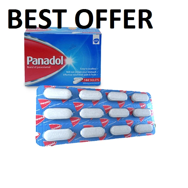 PANADOL PAIN RELIEF Tablets 500mg Paracetamol Tooth Headache Fever ...