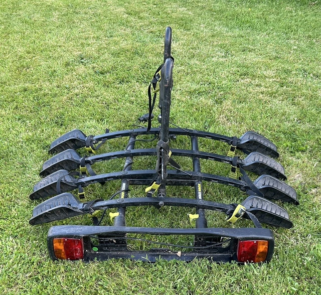 BUZZ RACK TOW bar mounted bike rack 4 bikes £62.00 - PicClick UK