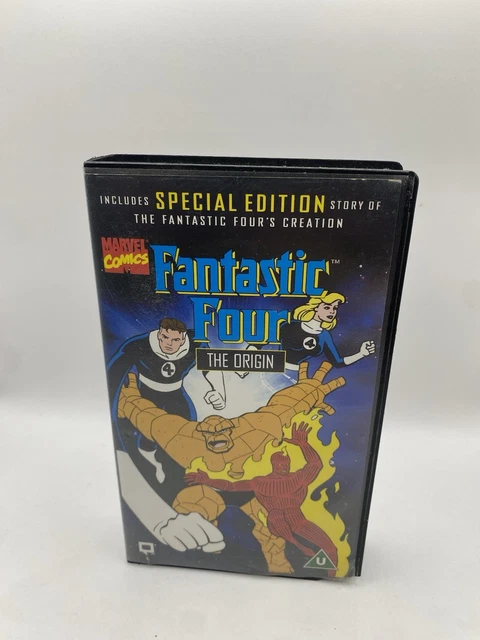 FANTASTIC FOUR - The Origin VHS Video Marvel Comics PAL £9.95 - PicClick UK