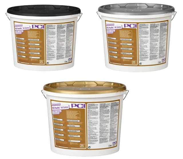 PAVEMENT JOINT GROUT PCI Pavifix 1K Extra 25 KG Grout Natural Stone ...