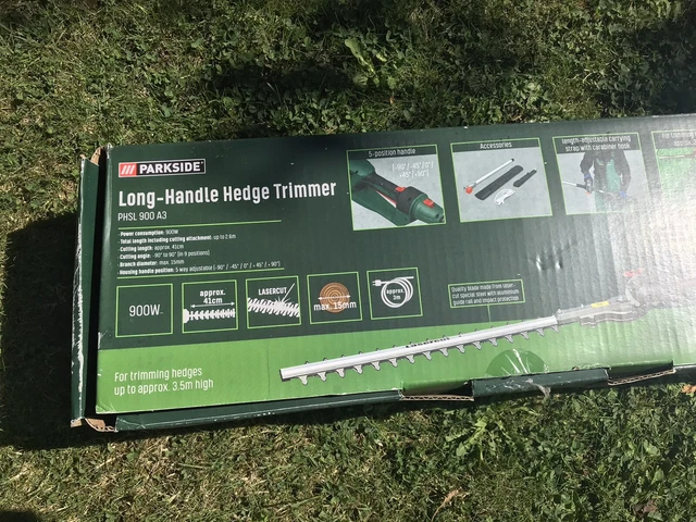 PARKSIDE LONG HANDLE hedge Trimmer PHSL 900 A3 £60.00 - PicClick UK