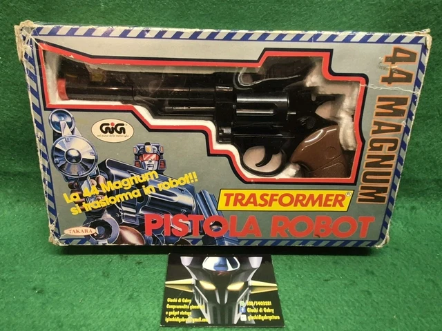 DIACLONE TRANSFORMERS TRASFORMER PISTOLA ROBOT 44 MAGNUM MC11, TAKARA ...