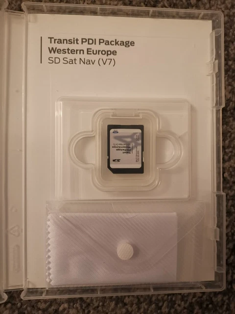 GENUINE FORD TRANSIT Mk8/Courier/Custom Sat Nav Maps Memory Card SD 16 ... GENUINE FORD TRANSIT Mk8/Courier/Custom Sat Nav Maps Memory Card SD 16 ...