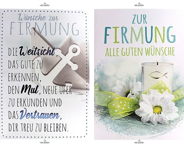 KE KARTE ZUR Firmung Firmsakrament Sacramentum confirmationis ...