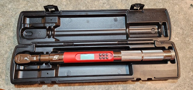 SNAP-ON ATECH2FS100 3/8& Dr (5-100 ft lb) TechAngle Flex Head Torque ...