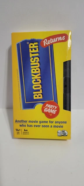 2020 BLOCKBUSTER RETURNS: Big Movie Themed party Game - NEW & Sealed $7 ...