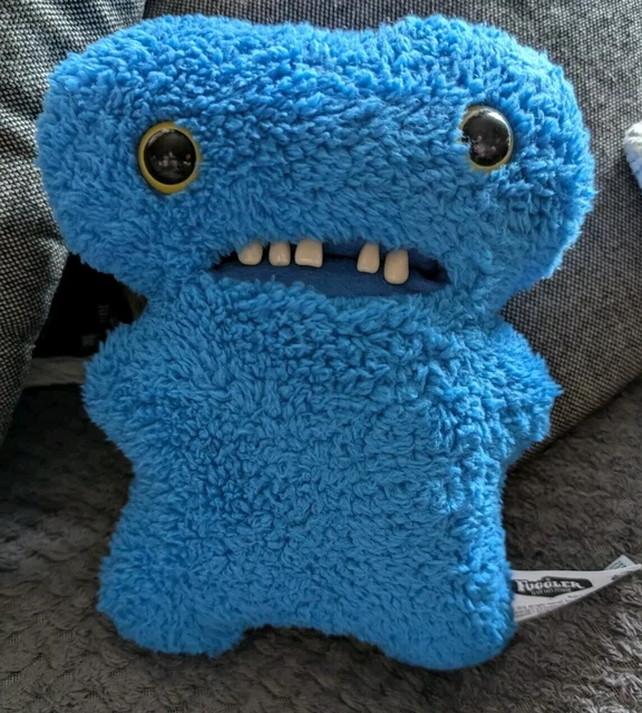 FUGGLER 22CM FUNNY Ugly Monster - Blue Gaptooth McGoo Snuggler Used £5. ...