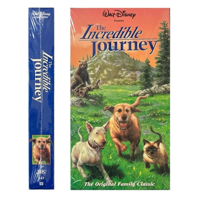 THE INCREDIBLE JOURNEY (VHS, 1963) Walt Disney - NEW SEALED £11.70 ...