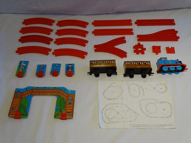 THOMAS THE TANK Engine Push-a-long Merit Toys Extra 1980s Classic ...