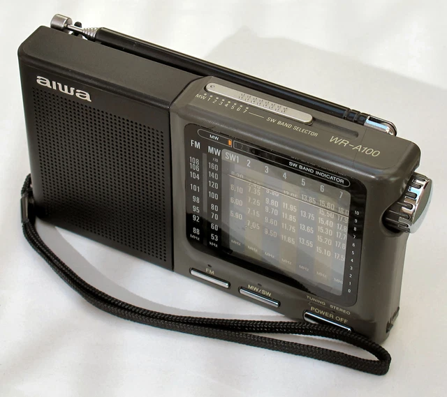 AIWA WR-A100 TASCHENRADIO,VINTAGE AIWA WR-A100 Multi-Band Receiver ...