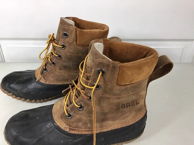 SOREL WINTER BOOTS Insulated Waterproof Mens 8 £54.25 - PicClick UK