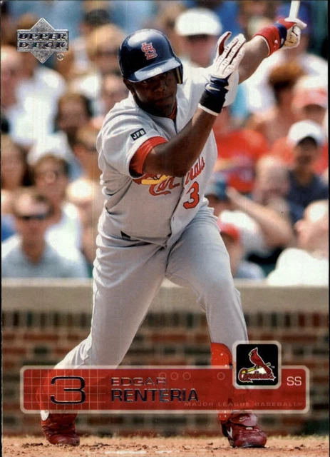 CARTE DE BASEBALL 2003 Upper Deck St. Louis Cardinals #400 Edgar ...