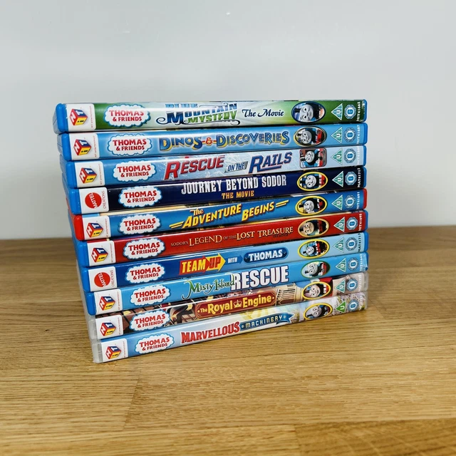 THOMAS THE TANK Engine & Friends Animation DVD Bundle Collection Job ...
