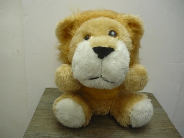 ULTRA RARE VINTAGE CUTE CHUBBY LION CUB Soft Plush Toy 12"/ 30cm £45.79 ...