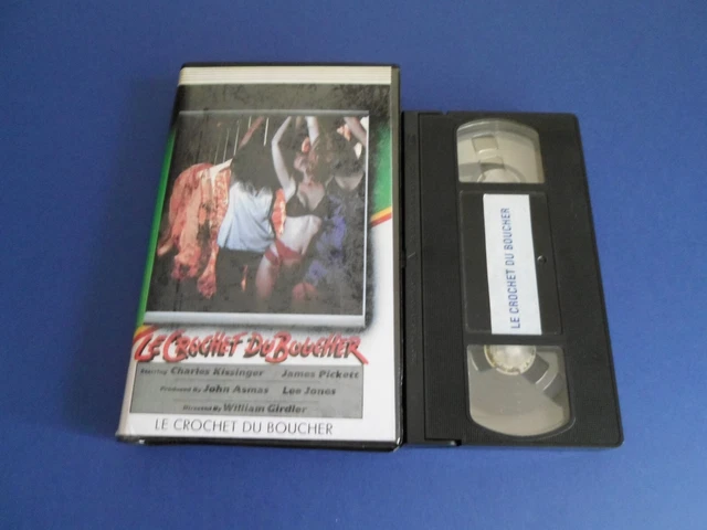 CASSETTE VIDÉO VHS ~ le crochet du boucher EUR 40,00 - PicClick FR