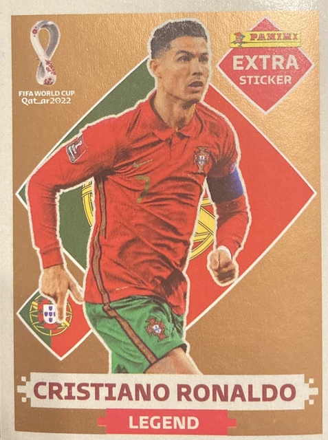 CR7 CRISTIANO RONALDO-PANINI FIFA World Cup Qatar WM 2022 Extra Sticker ...